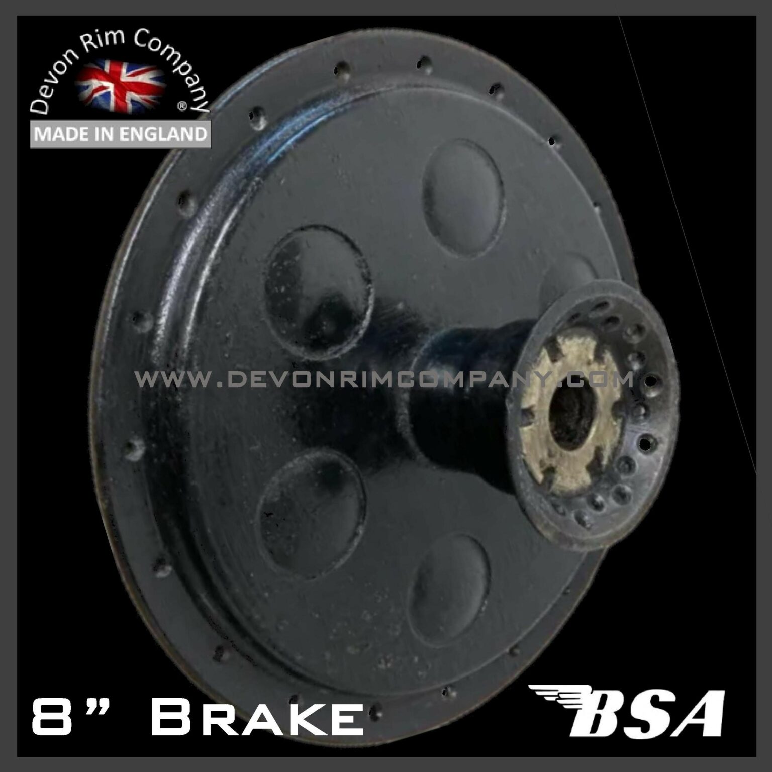 BSA 8'' Single Sided Front as used on A50, A65, Goldstar & more